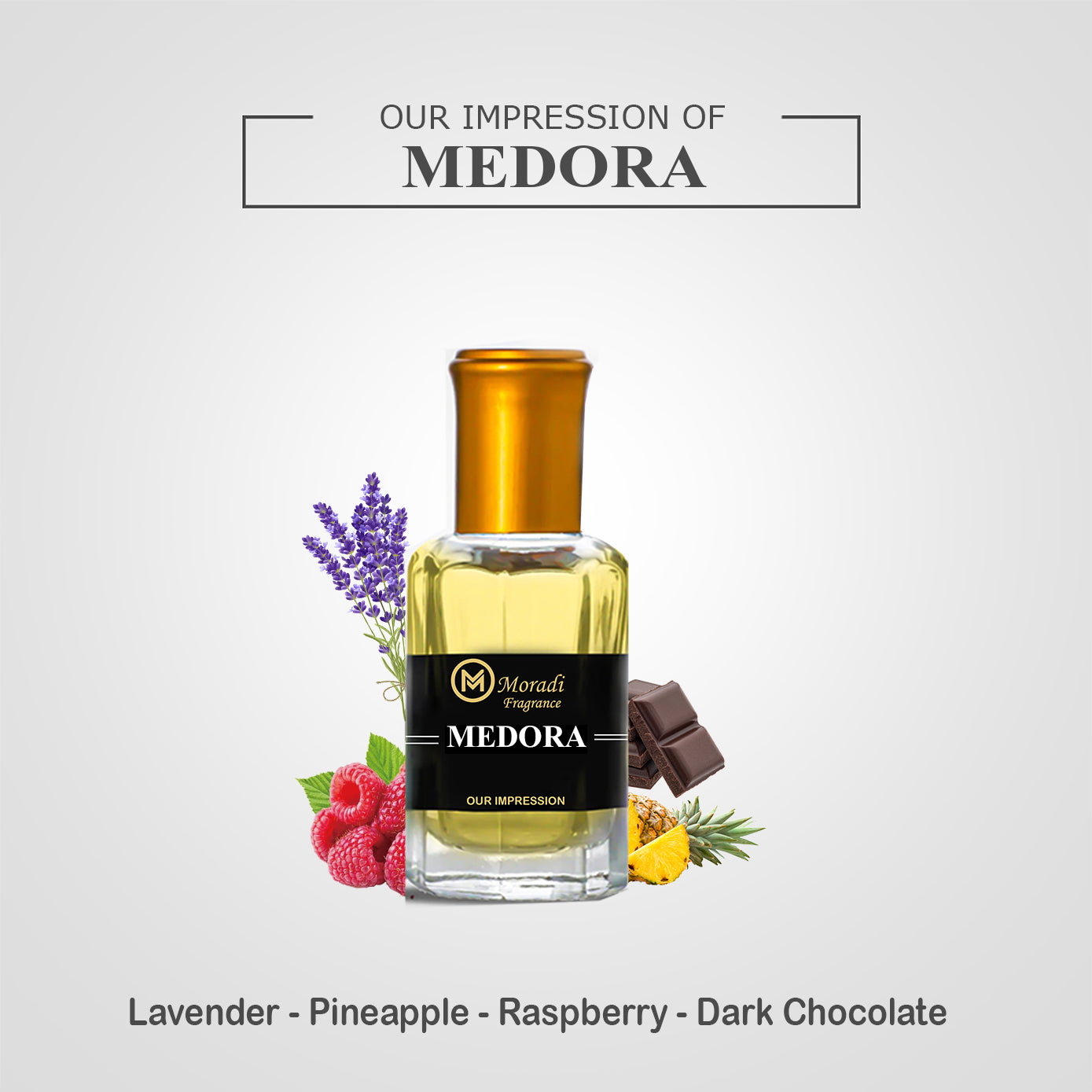 Moradi Medora Impression Attar for Men Long Lasting Perfume Fragrance